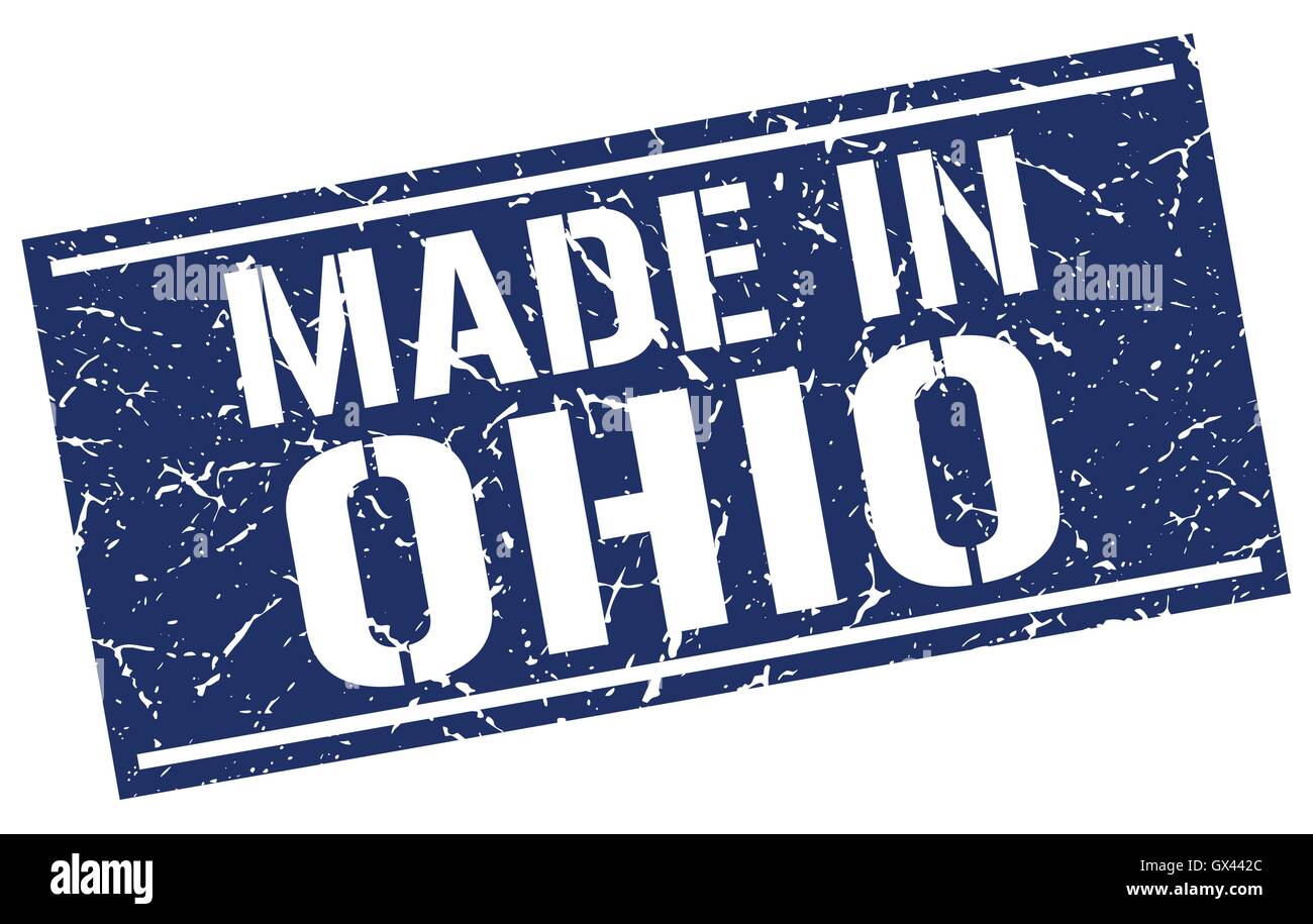 made in Ohio stamp Stock Vector Image & Art - Alamy