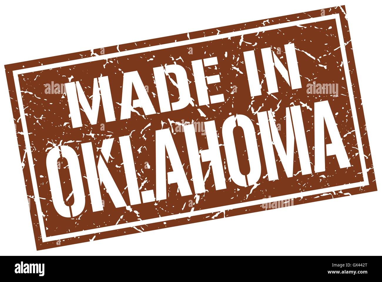 made in Oklahoma stamp Stock Vector Image & Art - Alamy
