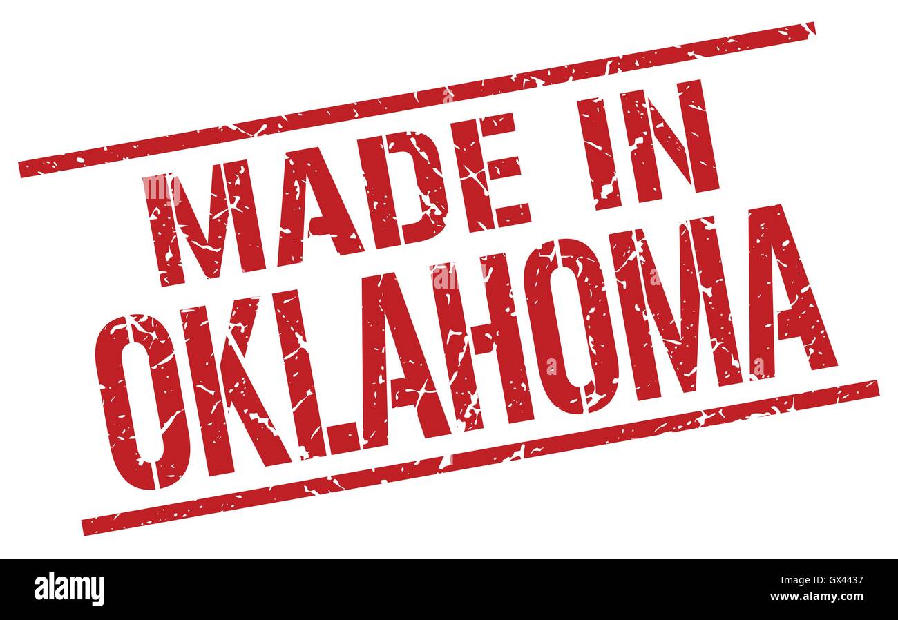 made in Oklahoma stamp Stock Vector Image & Art - Alamy