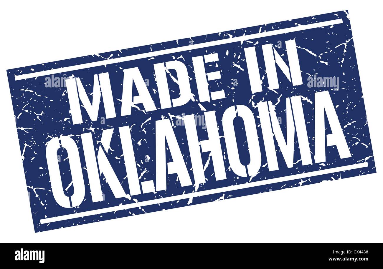 made in Oklahoma stamp Stock Vector Image & Art - Alamy
