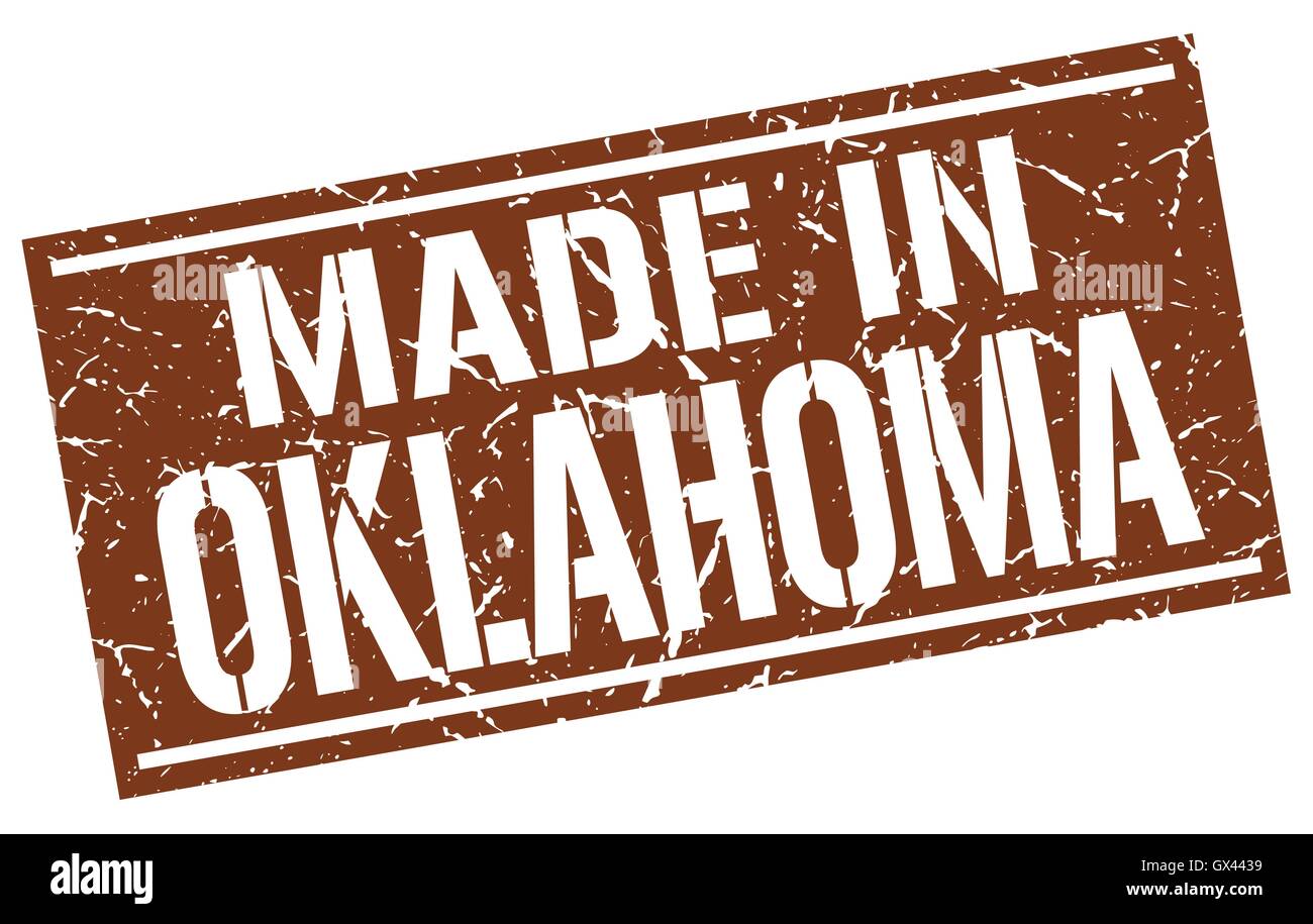 made in Oklahoma stamp Stock Vector Image & Art - Alamy
