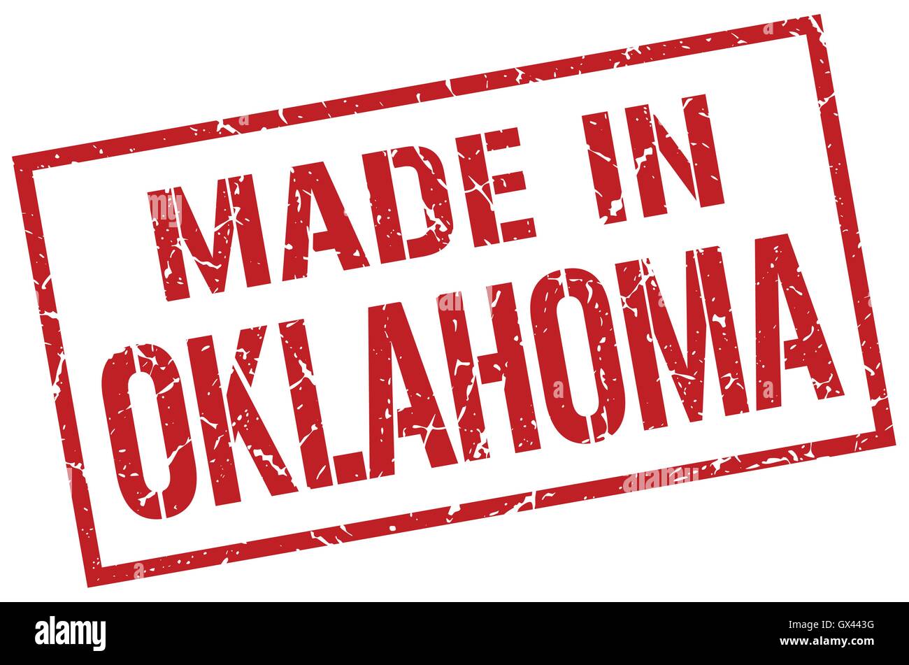 made in Oklahoma stamp Stock Vector Image & Art - Alamy