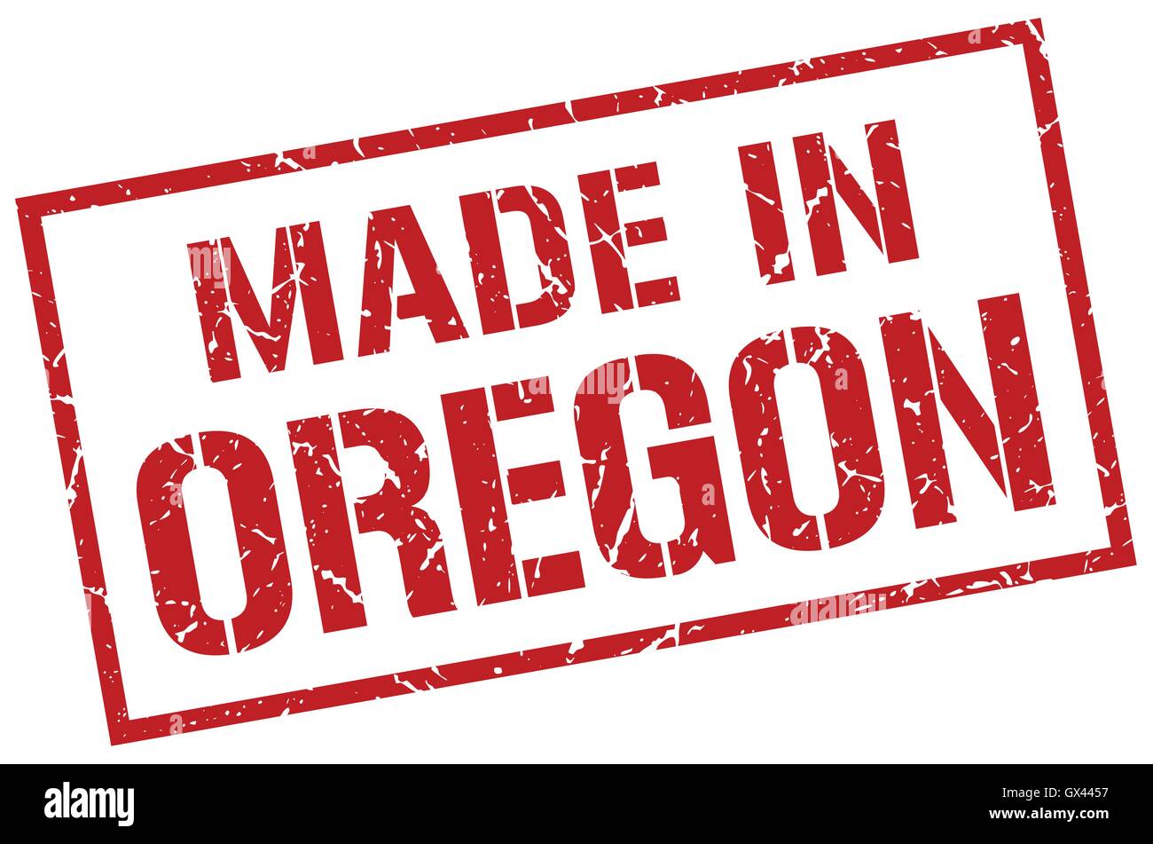 made in Oregon stamp Stock Vector Image & Art - Alamy