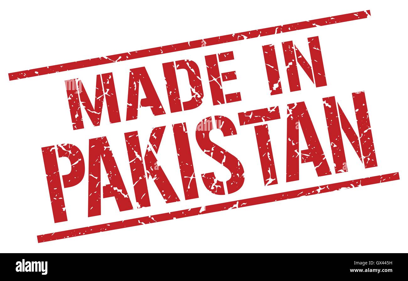 made in Pakistan stamp Stock Vector Image & Art - Alamy