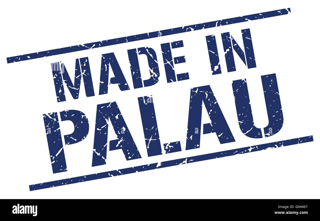 made in Palau stamp Stock Vector Image & Art - Alamy