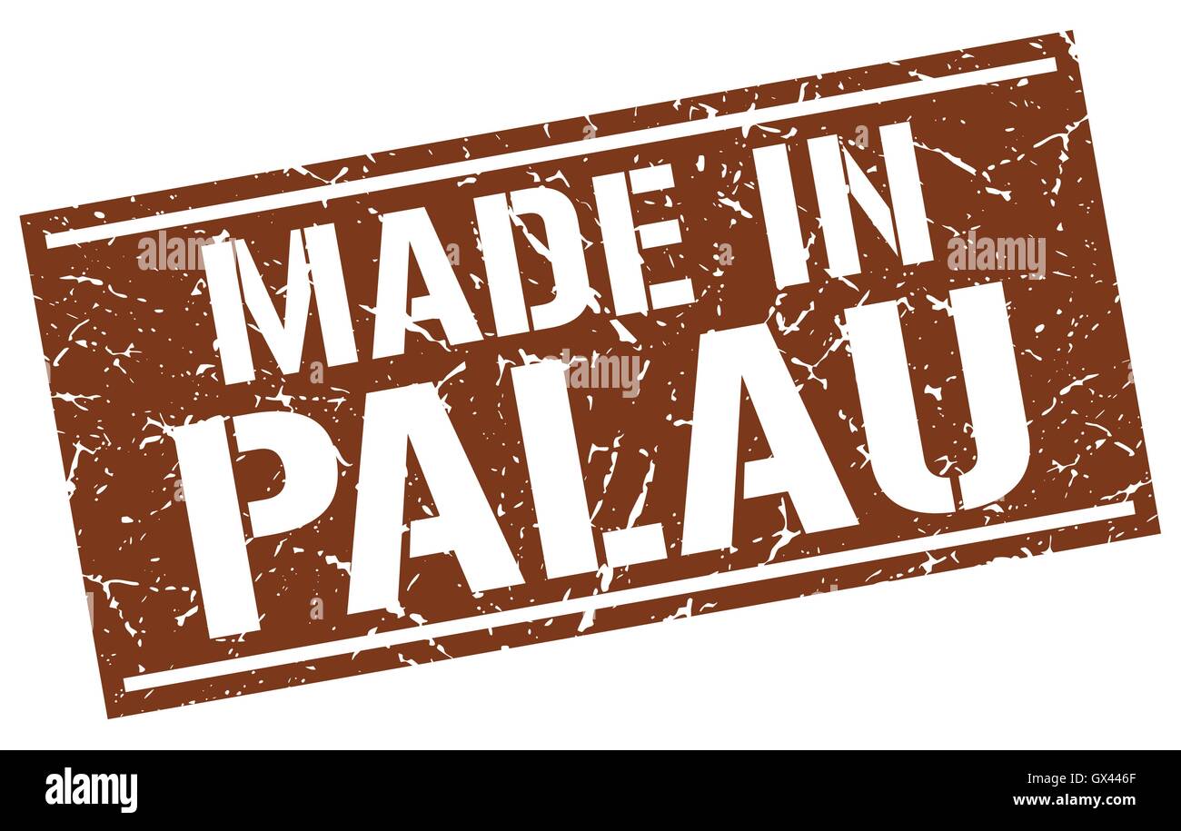 made in Palau stamp Stock Vector Image & Art - Alamy
