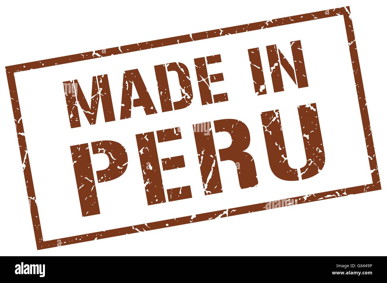 made in Peru stamp Stock Vector Image & Art - Alamy