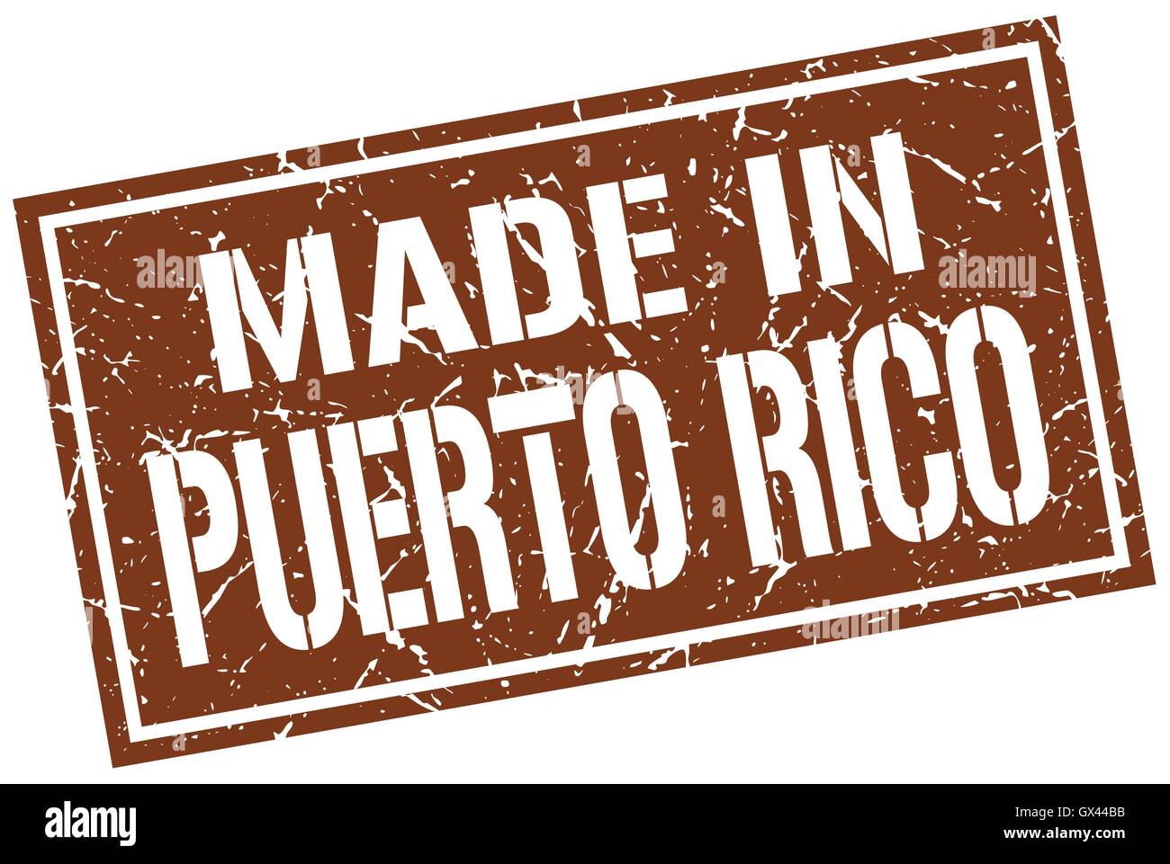 made in Puerto Rico stamp Stock Vector Image & Art - Alamy