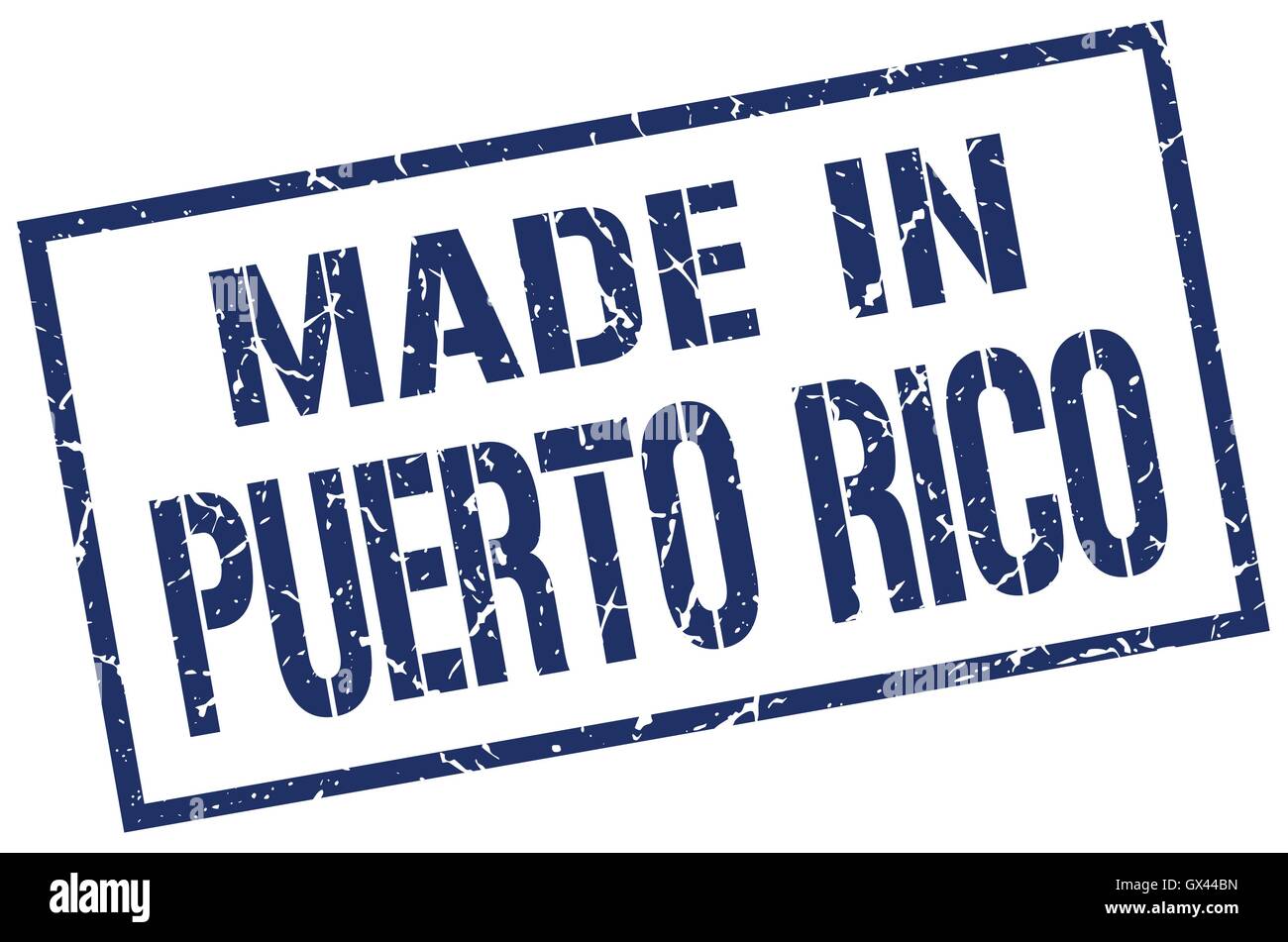 made in Puerto Rico stamp Stock Vector Image & Art - Alamy