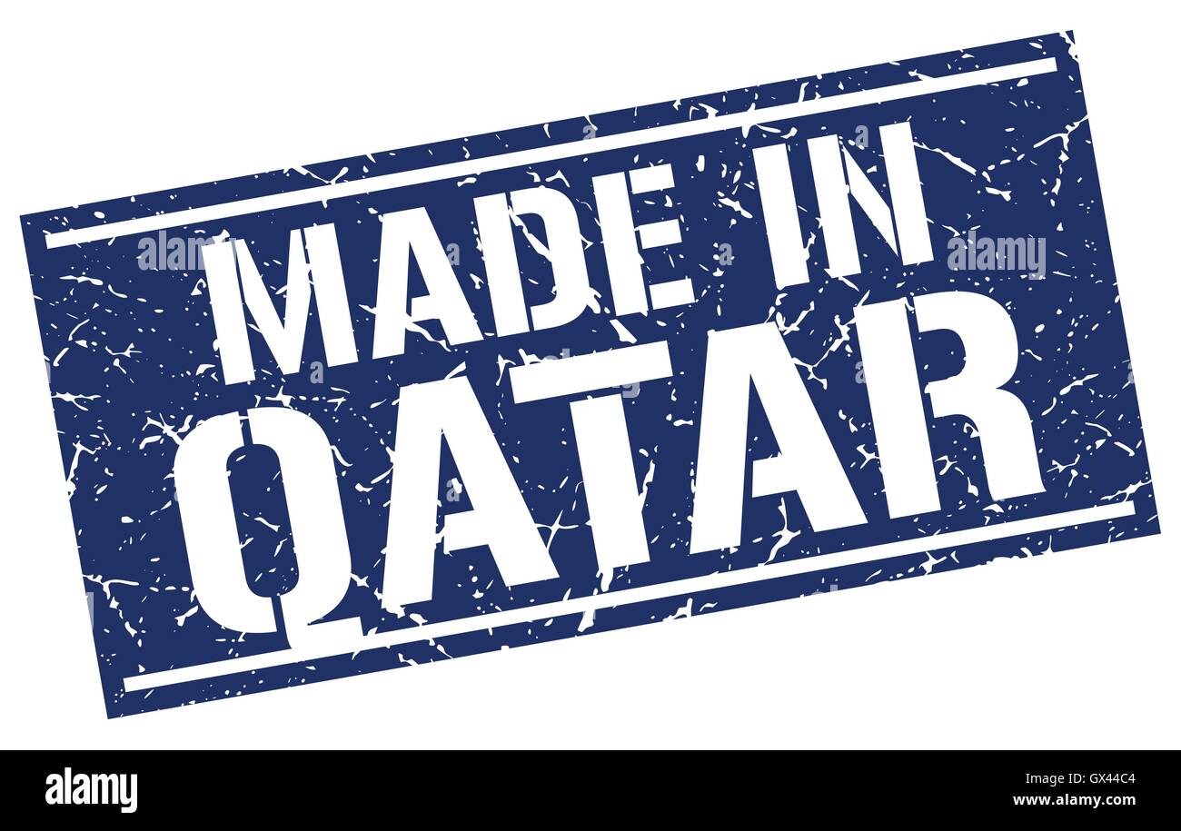 made in Qatar stamp Stock Vector Image & Art - Alamy