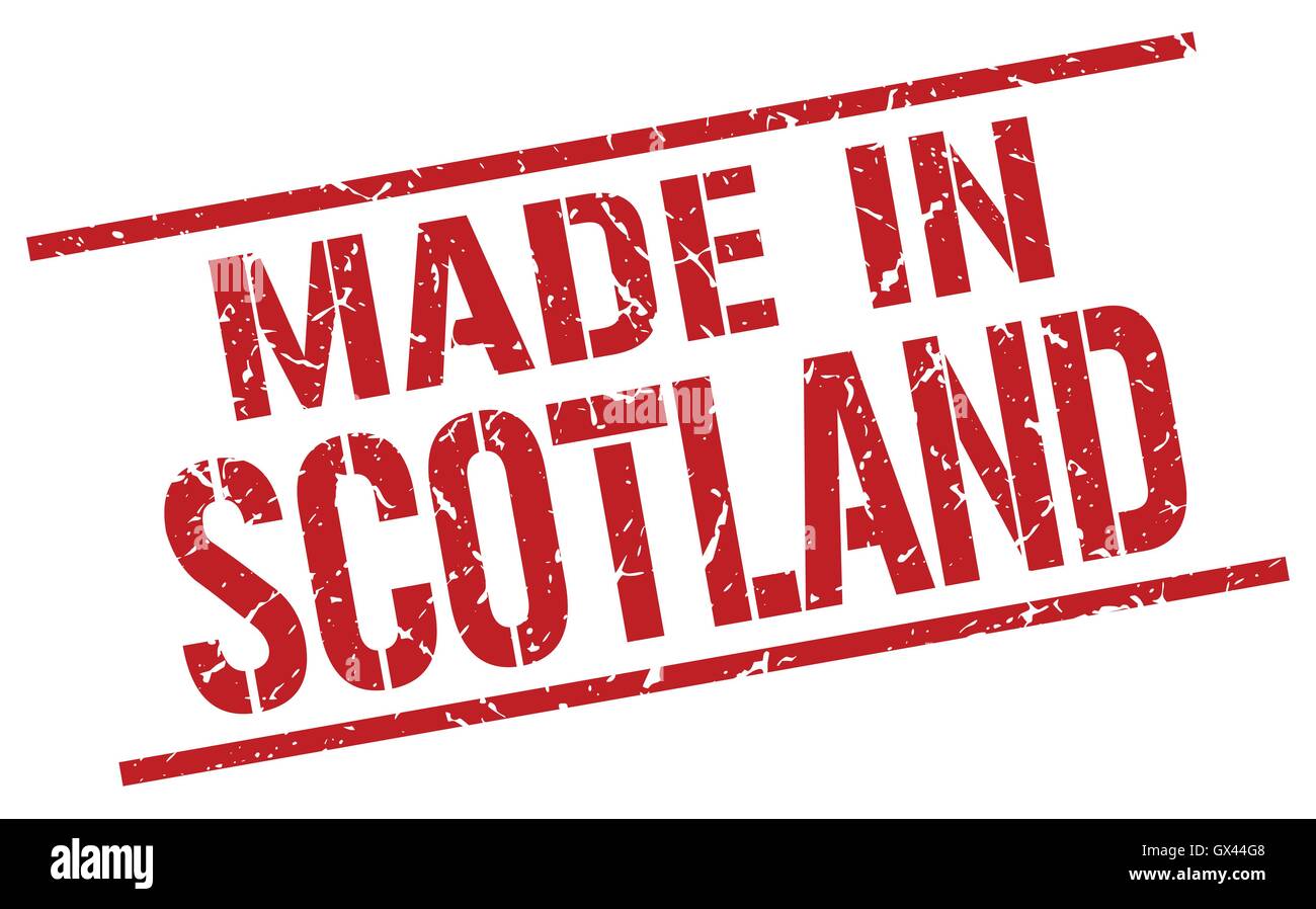 made in Scotland stamp Stock Vector Image & Art - Alamy