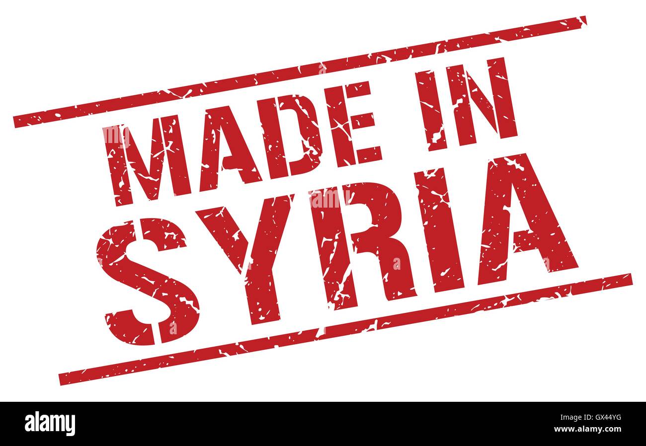 made in Syria stamp Stock Vector Image & Art - Alamy