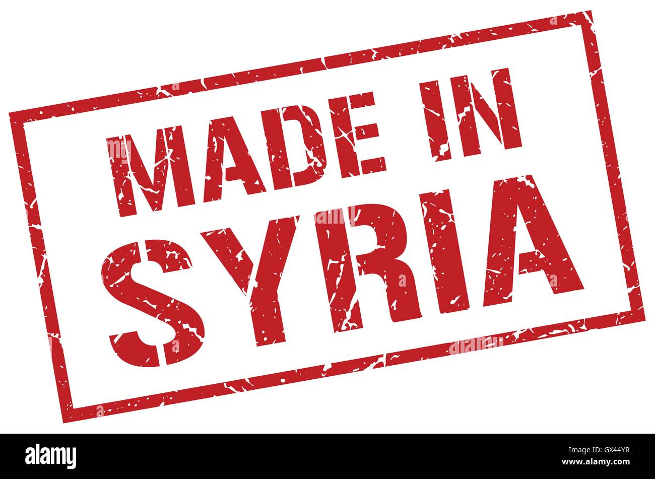 made in Syria stamp Stock Vector Image & Art - Alamy