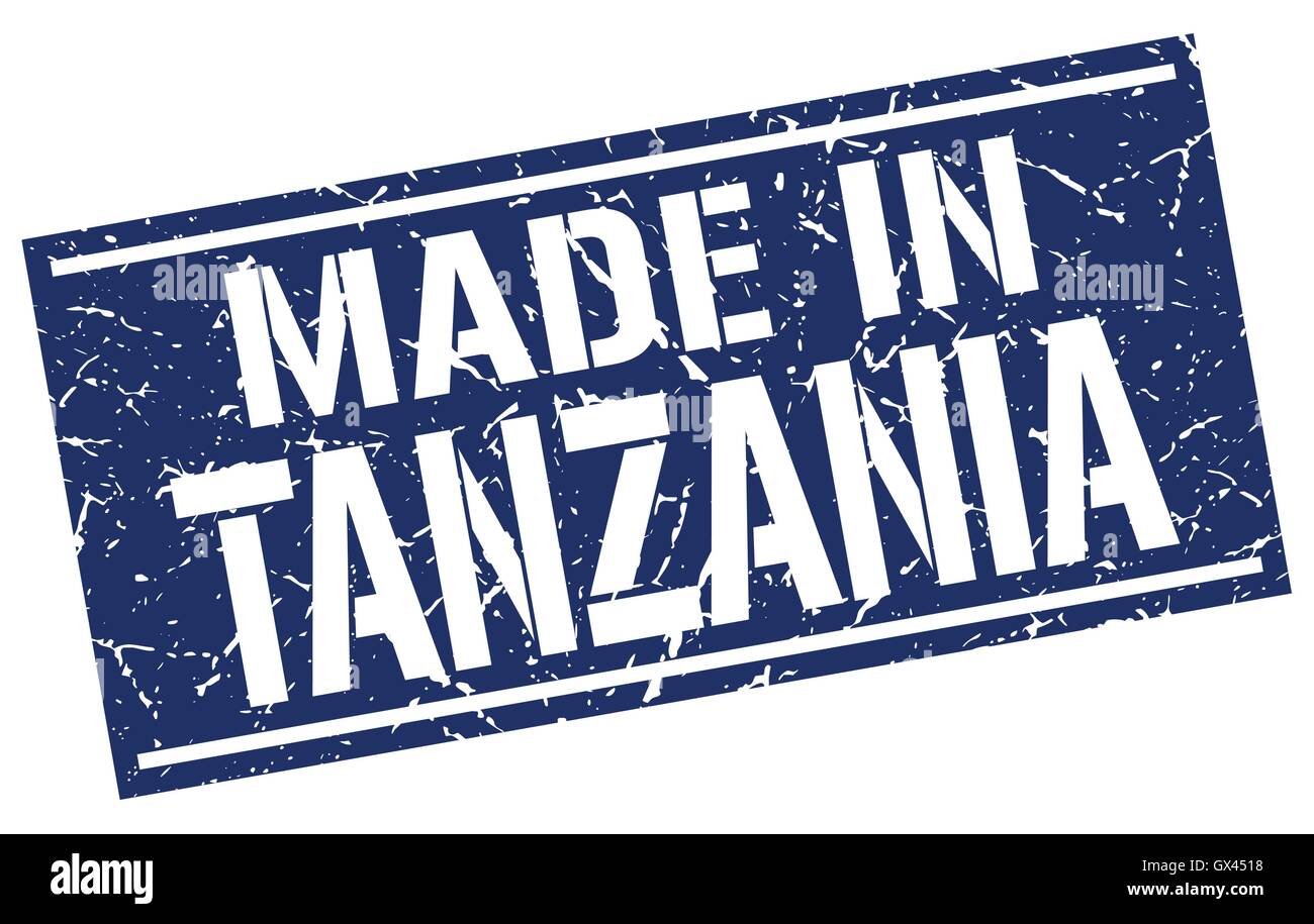 made in Tanzania stamp Stock Vector Image & Art - Alamy