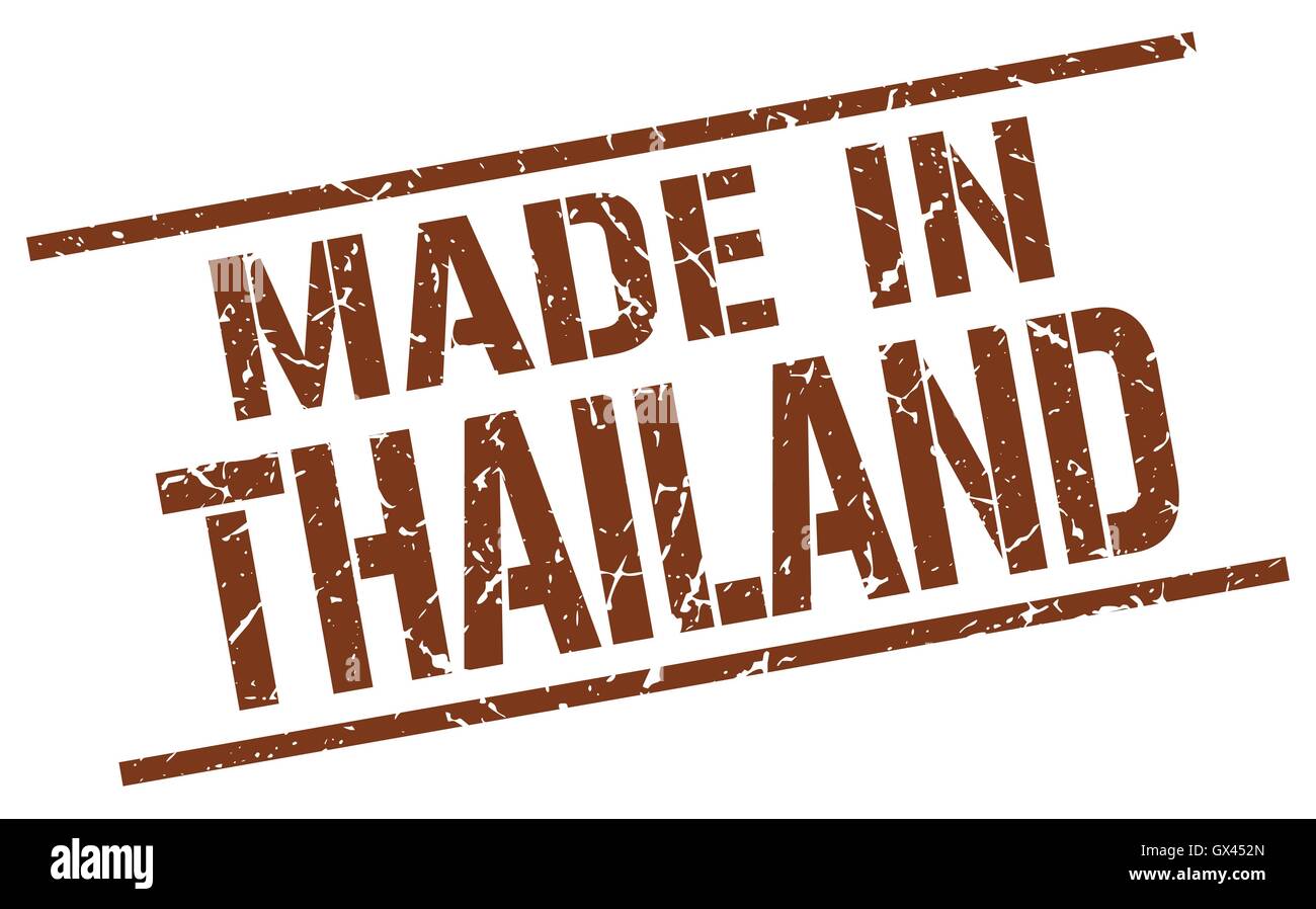 made in Thailand stamp Stock Vector Image & Art - Alamy
