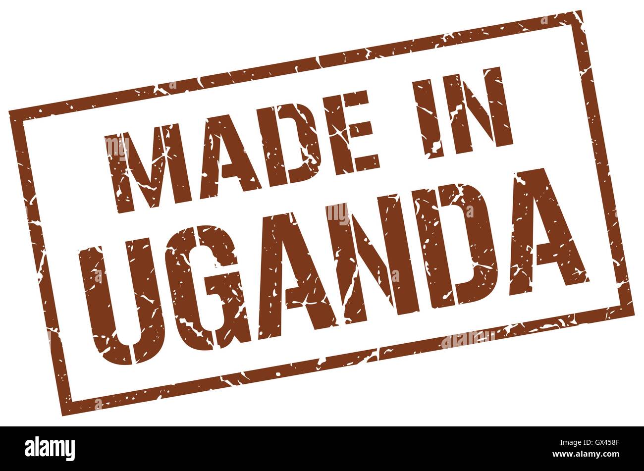 made in Uganda stamp Stock Vector Image & Art - Alamy