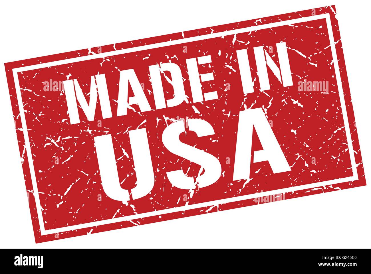 made in usa stamp Stock Vector Image & Art - Alamy