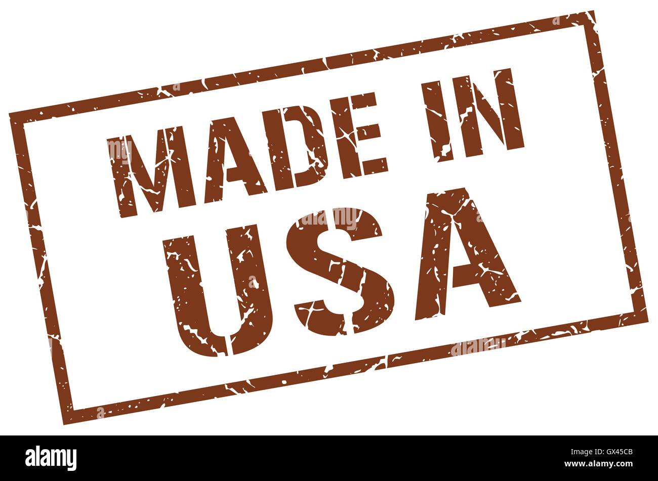 made in usa stamp Stock Vector Image & Art - Alamy