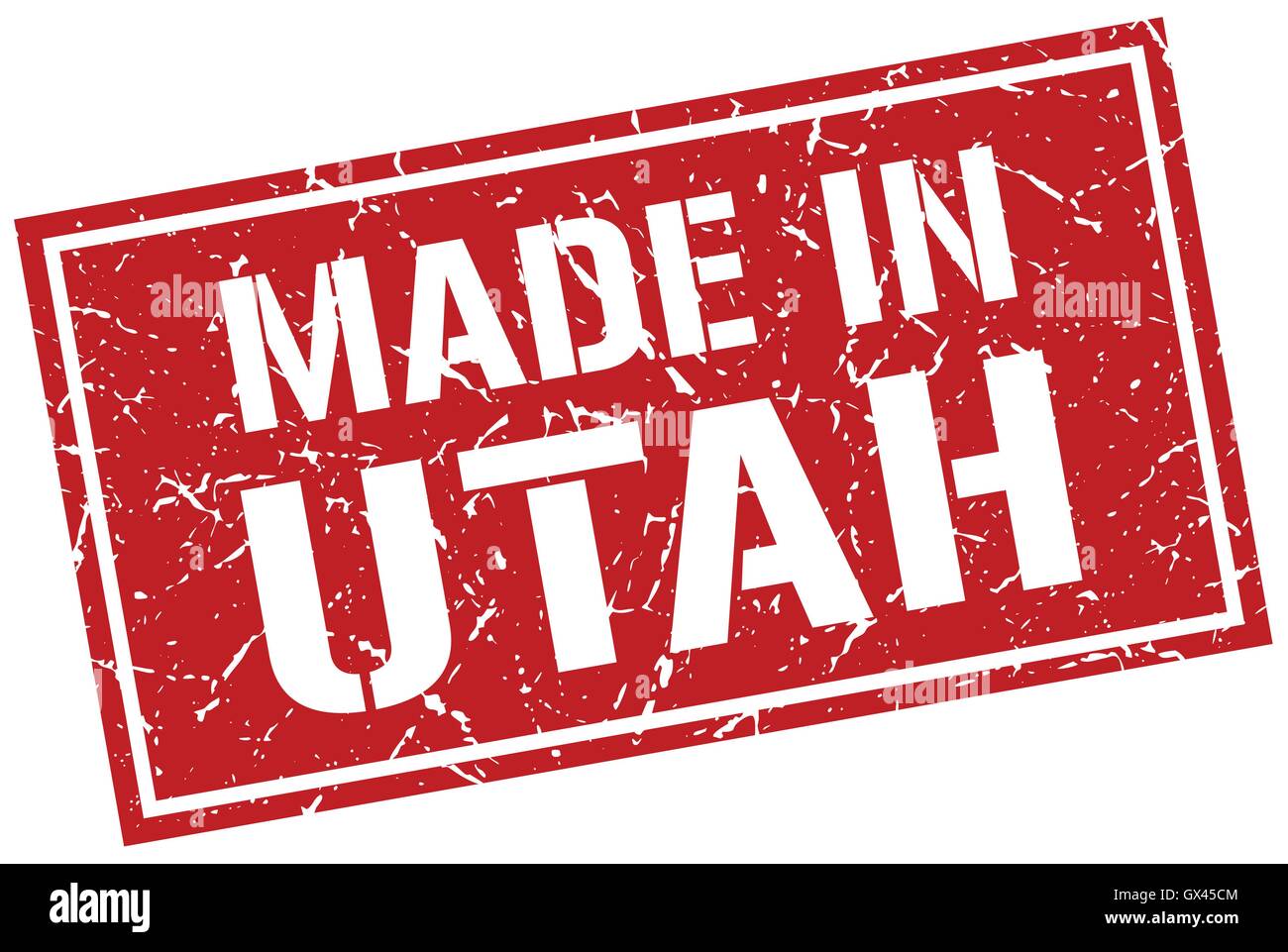 made in Utah stamp Stock Vector Image & Art - Alamy