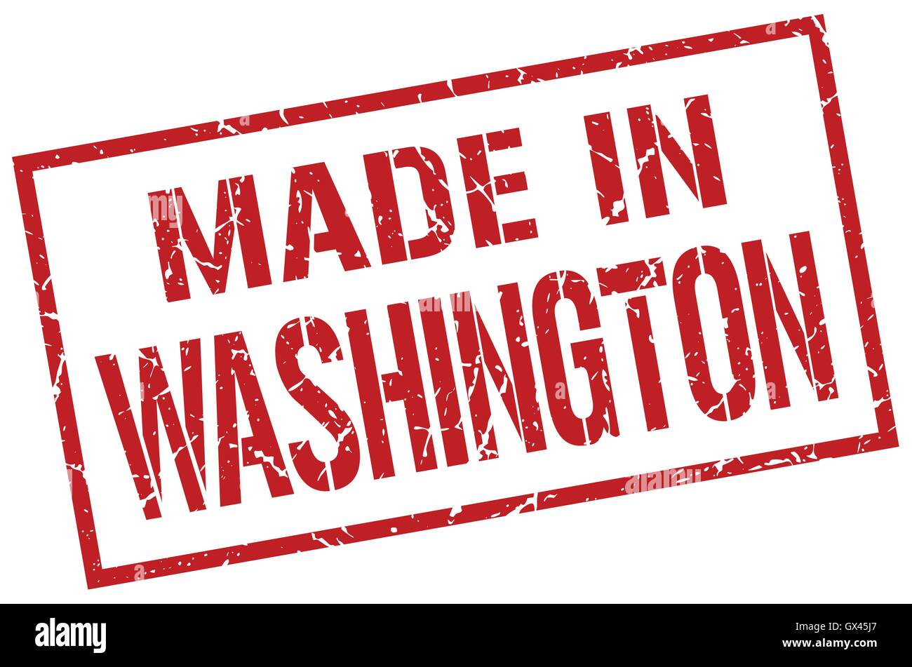 made in Washington stamp Stock Vector Image & Art - Alamy