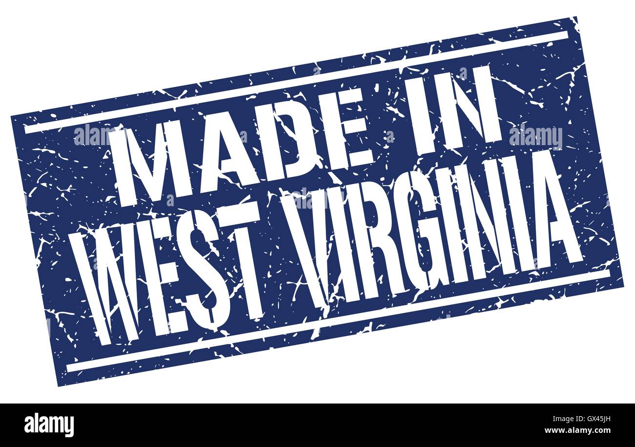made in West Virginia stamp Stock Vector Image & Art - Alamy
