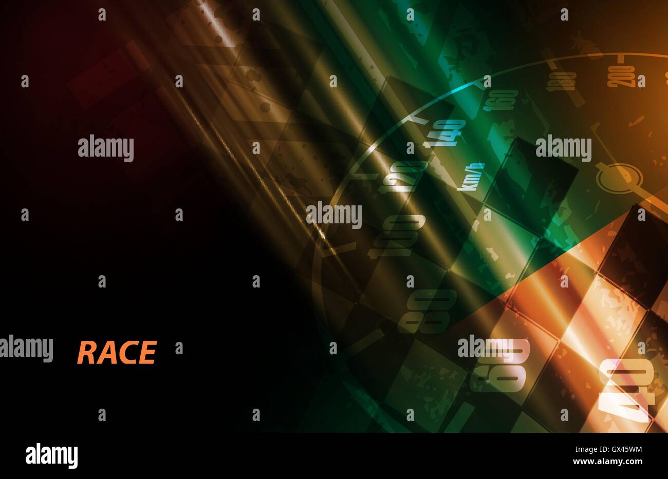 Racing square background, vector abstraction in racing car track Stock ...