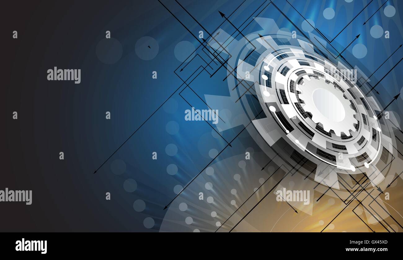 Future abstract digital matrix concept network technology background ...