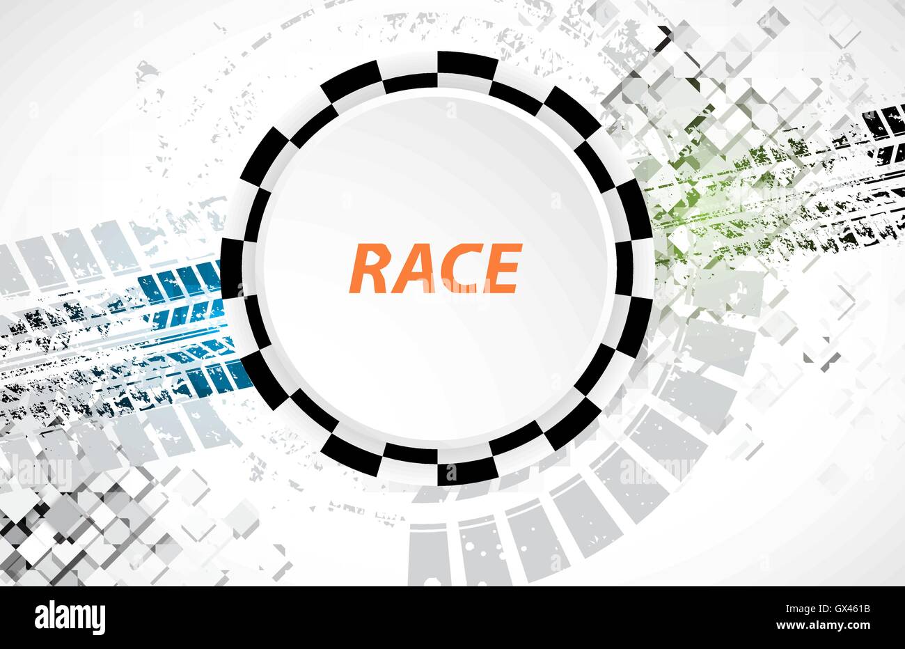 Racing square background, vector abstraction in racing car track Stock ...