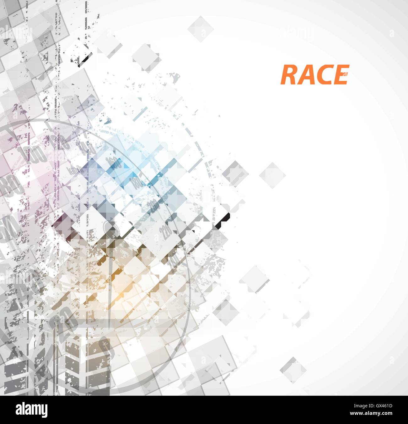 Racing square background, vector abstraction in racing car track Stock ...