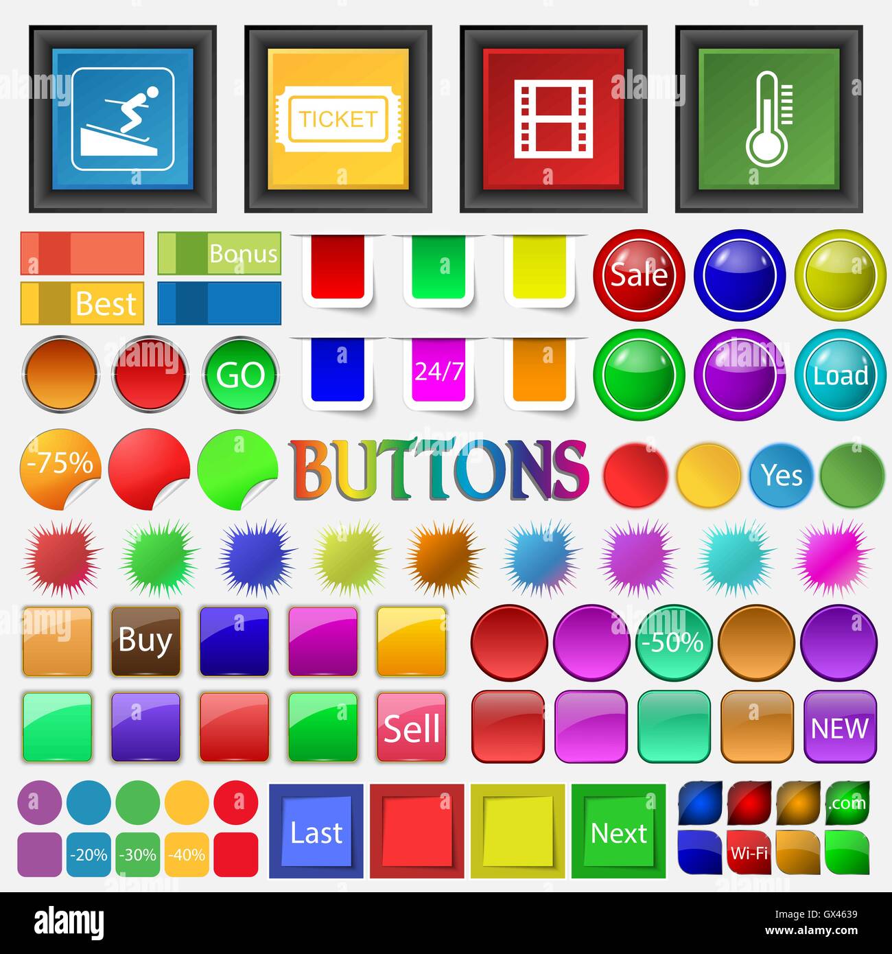 Border skiing Stock Vector Images - Alamy