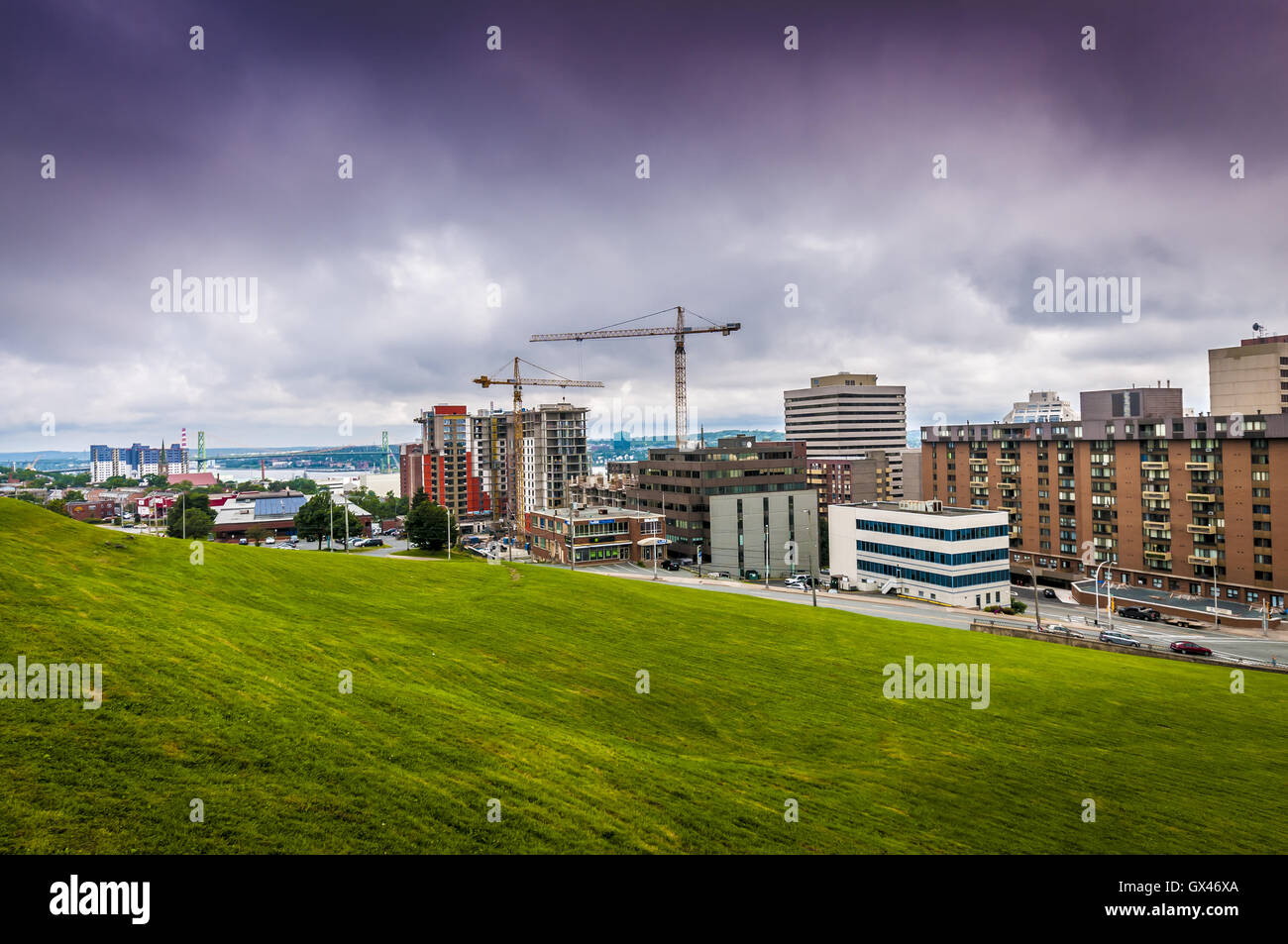 Halifax water construction hi-res stock photography and images - Alamy