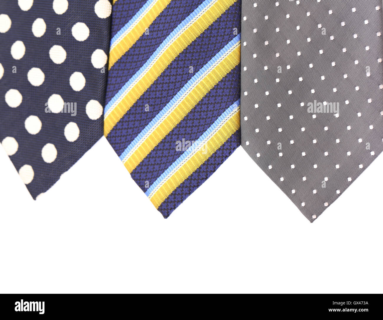 Background of three multi-colored tie Stock Photo - Alamy