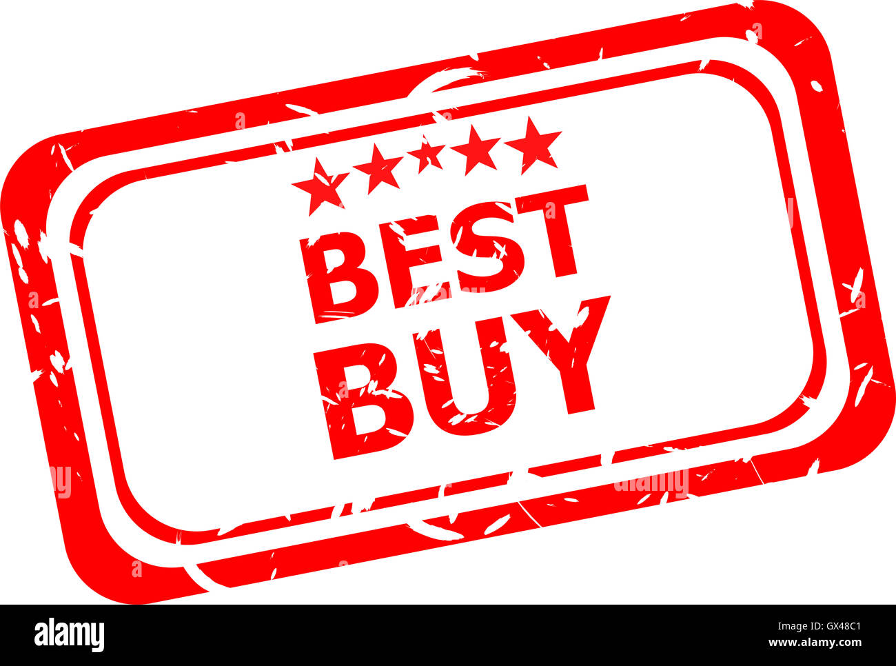 Best buy red rubber stamp Stock Photo - Alamy