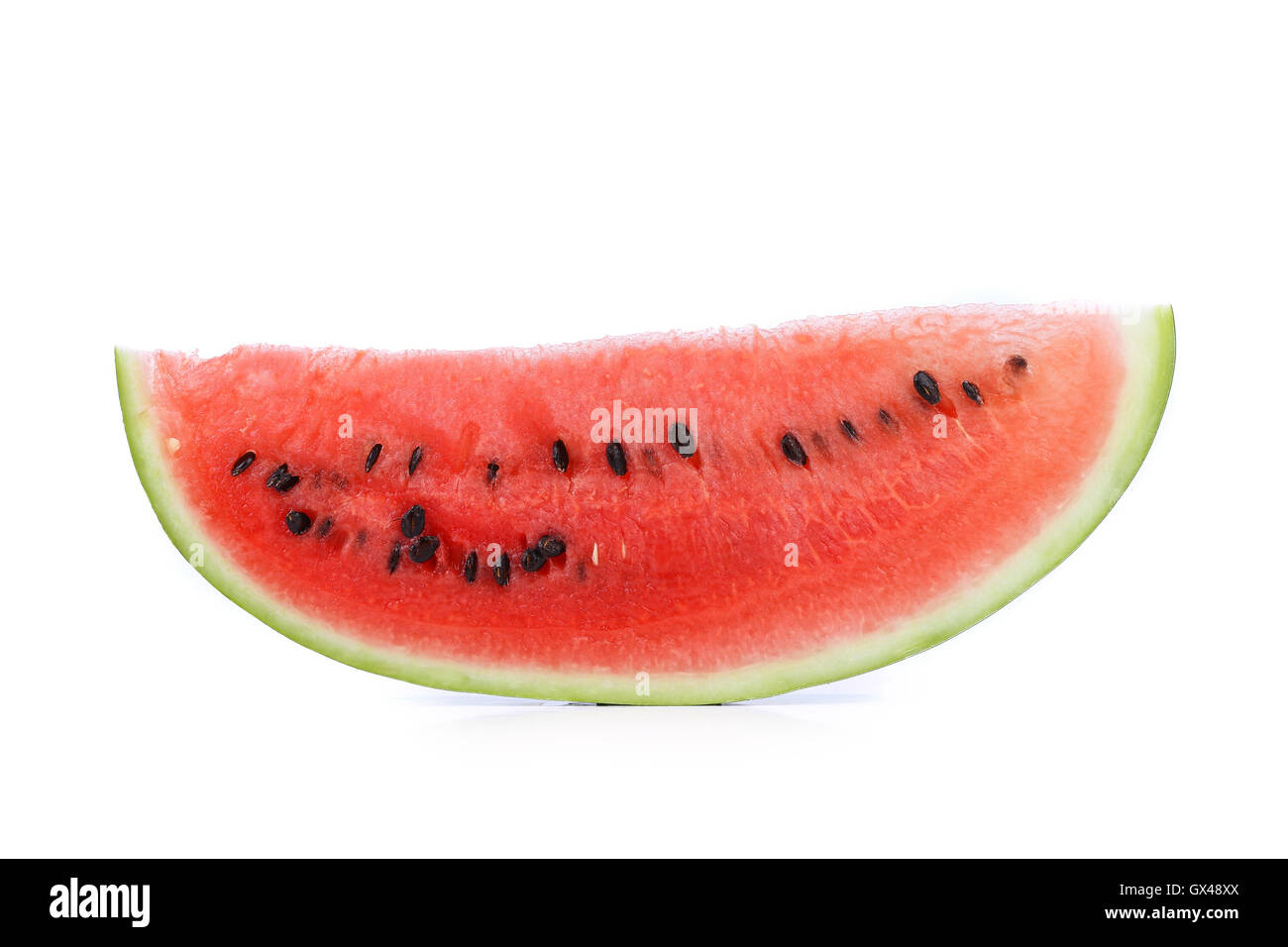 Watermelon slice isolated Stock Photo - Alamy