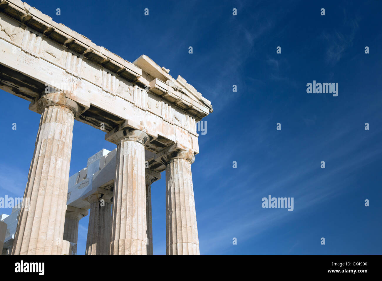 Damage of acropolis in athens hi-res stock photography and images - Alamy