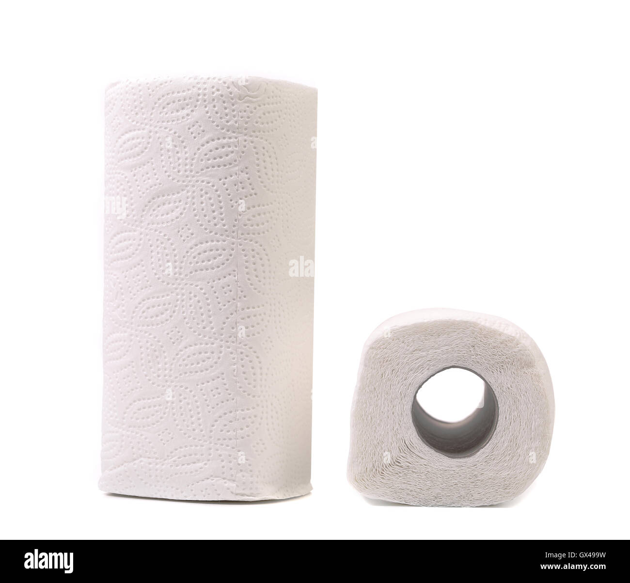 Paper towel roll Stock Photo - Alamy