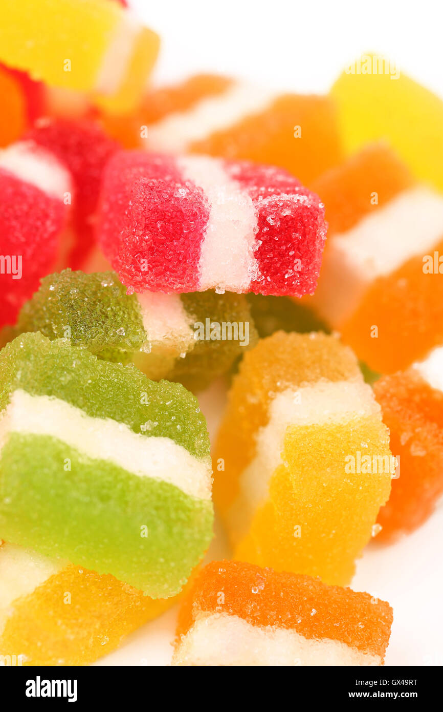 Background of Different fruit-paste candies Stock Photo - Alamy