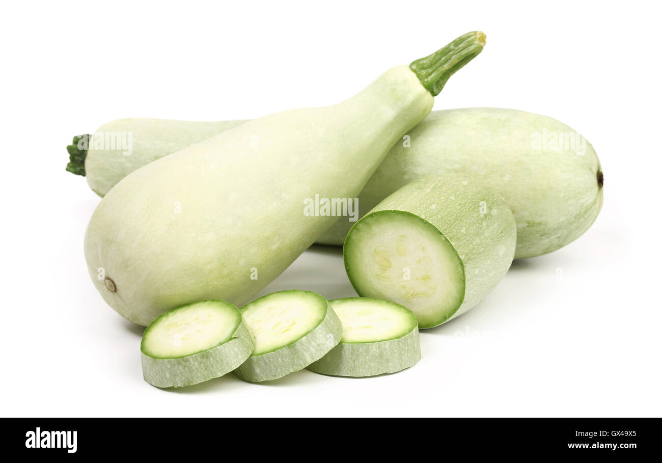 Fresh marrow vegetable and slices Stock Photo - Alamy