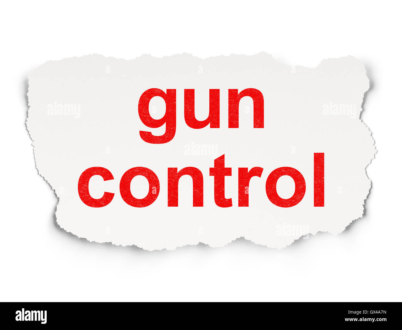 Privacy concept: Gun Control on Paper background Stock Photo - Alamy