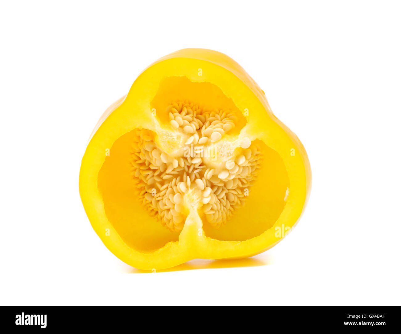 half of bell pepper Stock Photo - Alamy