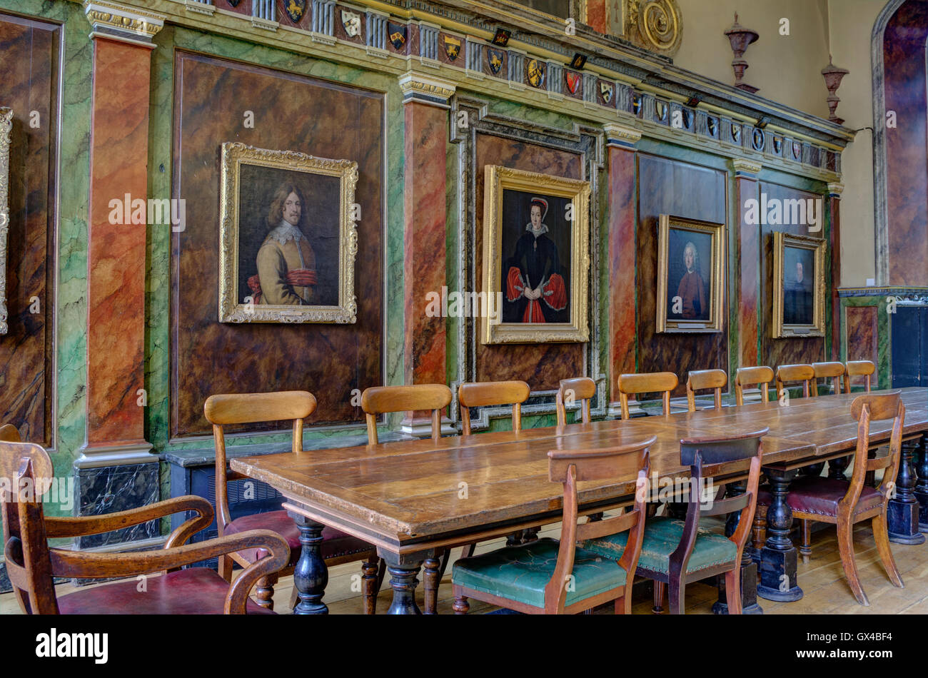 Dining hall trinity college hi-res stock photography and images - Alamy