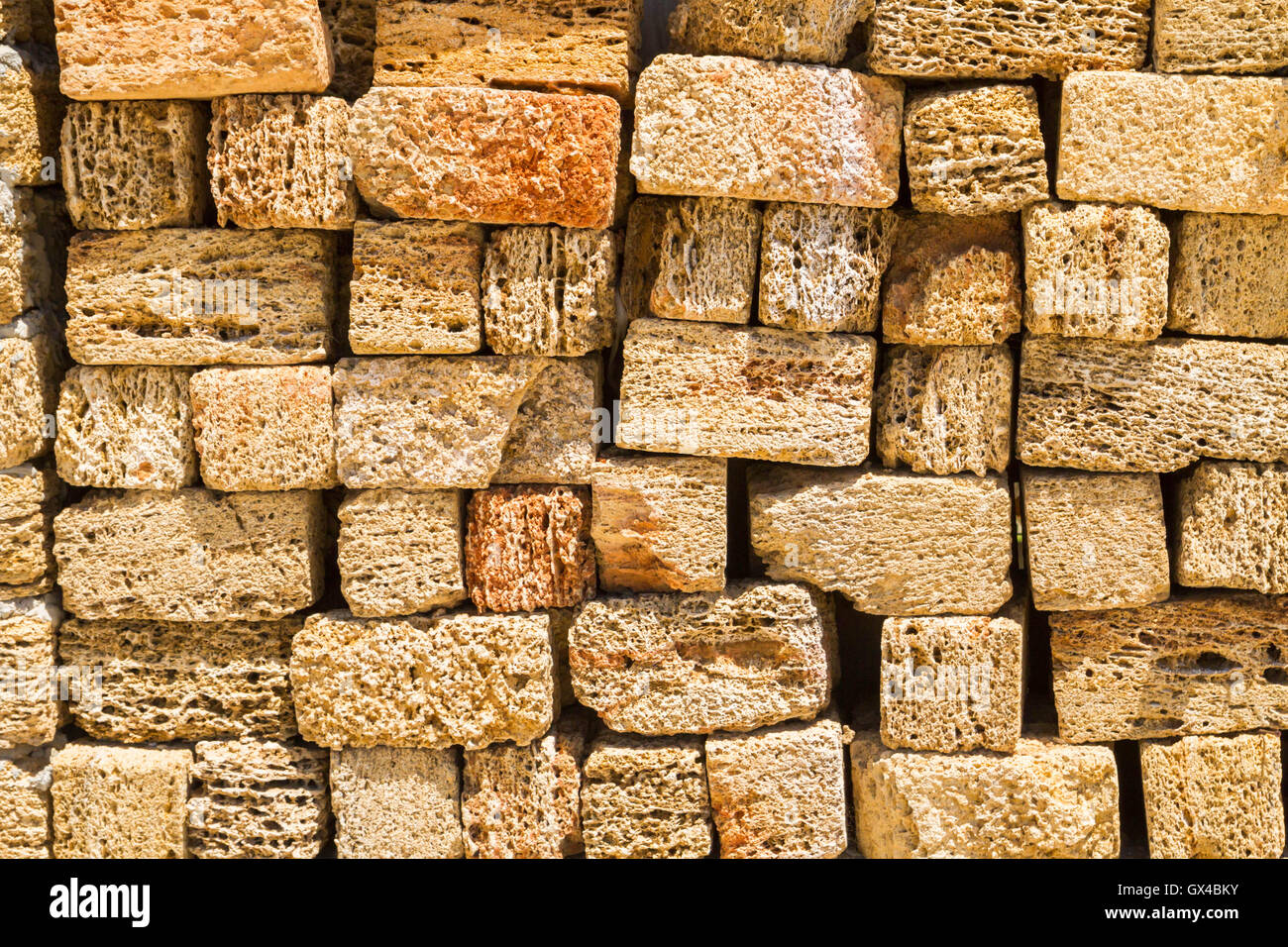 Natural material for the construction of coquina Stock Photo - Alamy