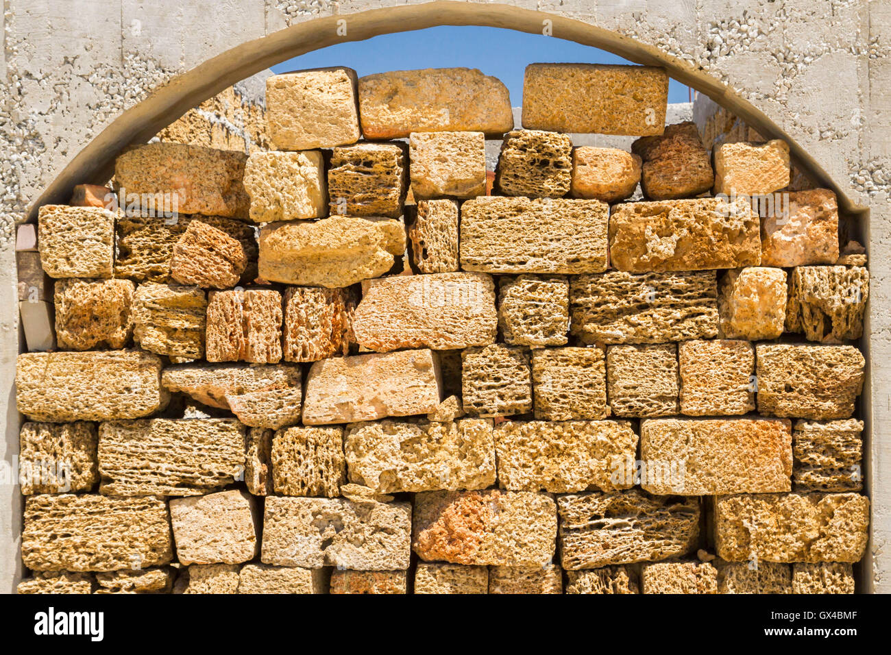 Natural material for the construction of coquina Stock Photo - Alamy