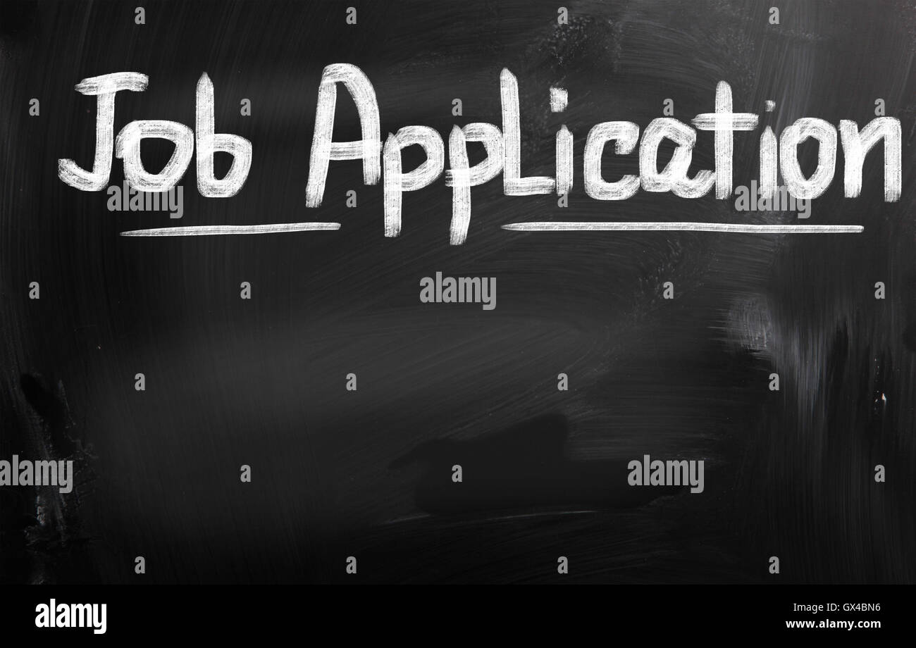 Job Application Concept Stock Photo - Alamy