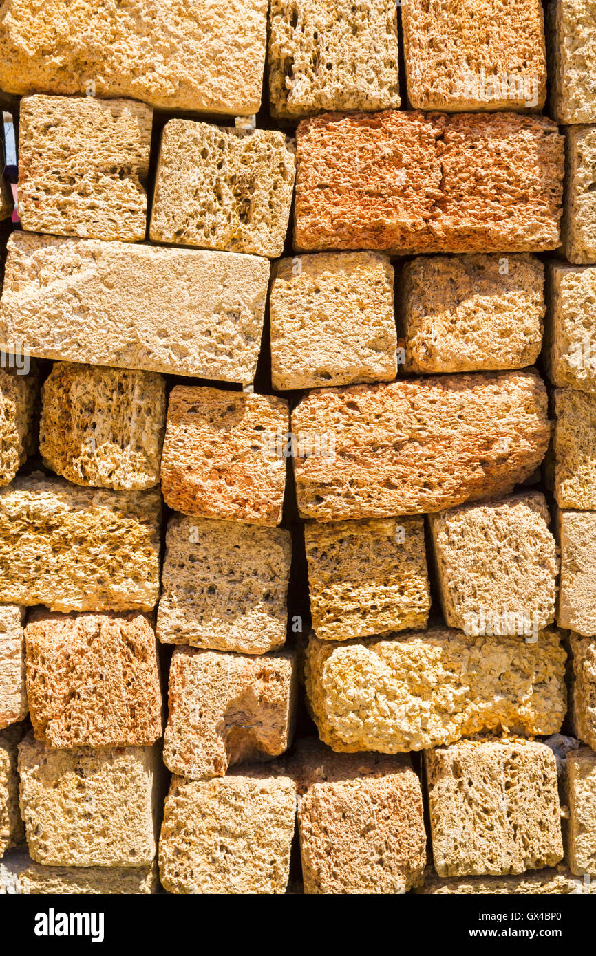 Natural material for the construction of coquina Stock Photo - Alamy