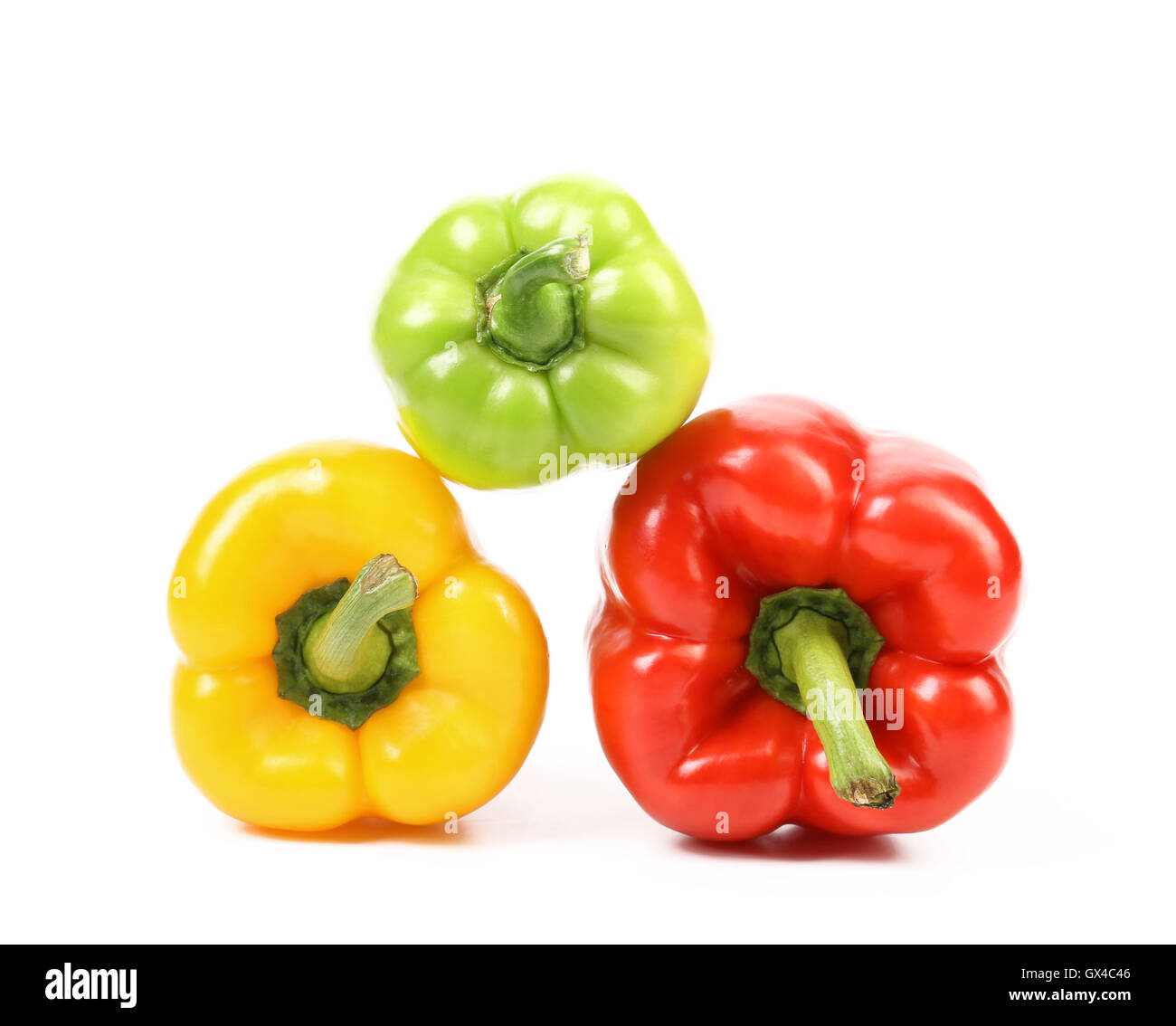 Bell peppers colors Cut Out Stock Images & Pictures - Alamy