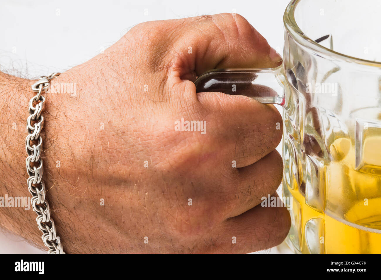Beer mug hand hi-res stock photography and images - Alamy