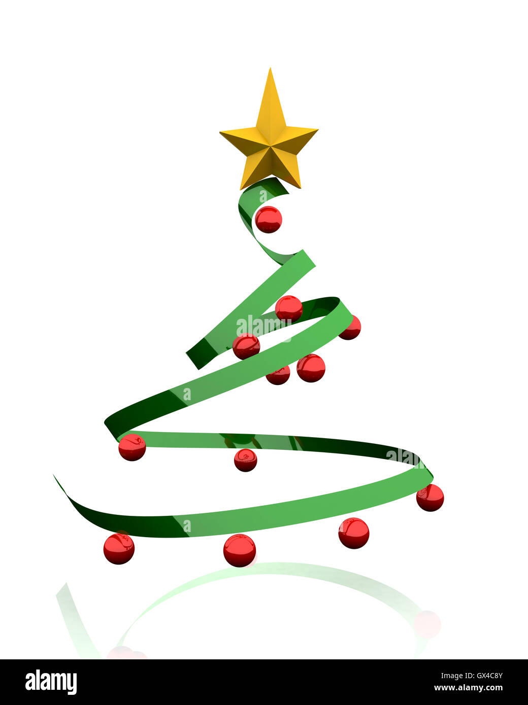 Reflection tree Cut Out Stock Images & Pictures - Alamy