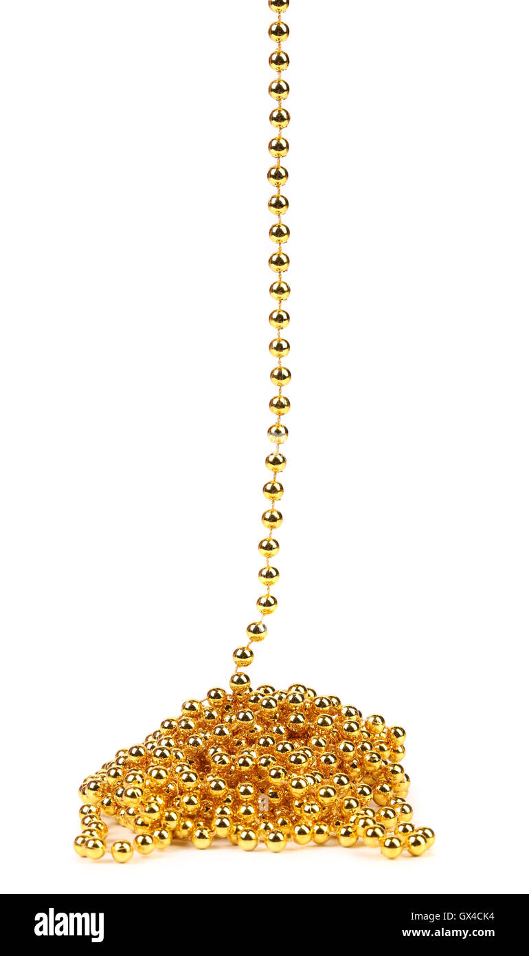 Gold plastic chain hi-res stock photography and images - Alamy