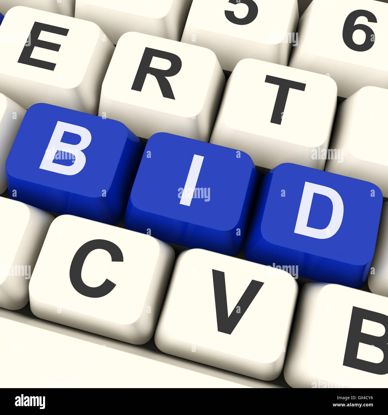Internet bidding hi-res stock photography and images - Alamy